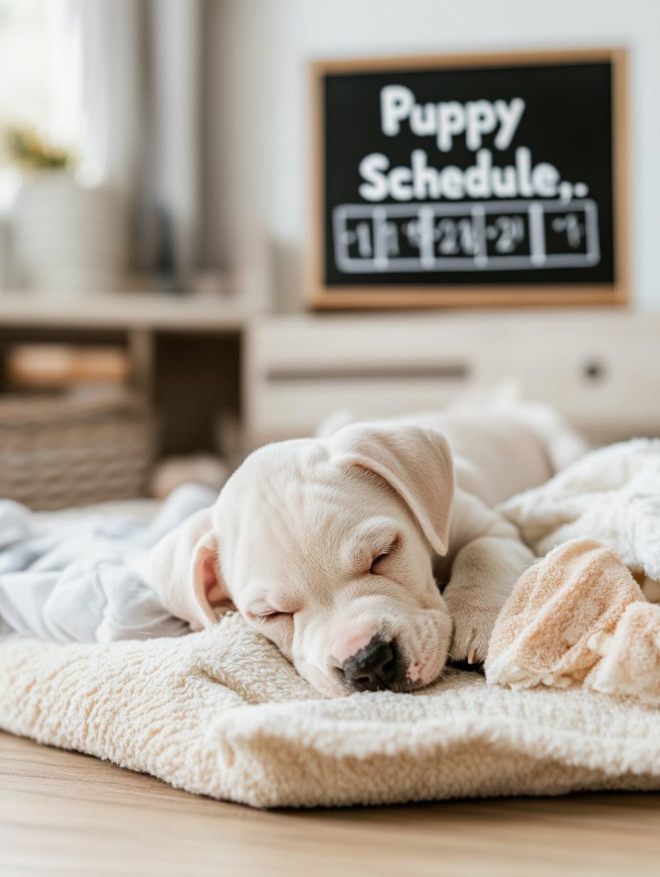 Puppy Schedule 101: Creating a Daily Routine for Your New Pup - Bully Max