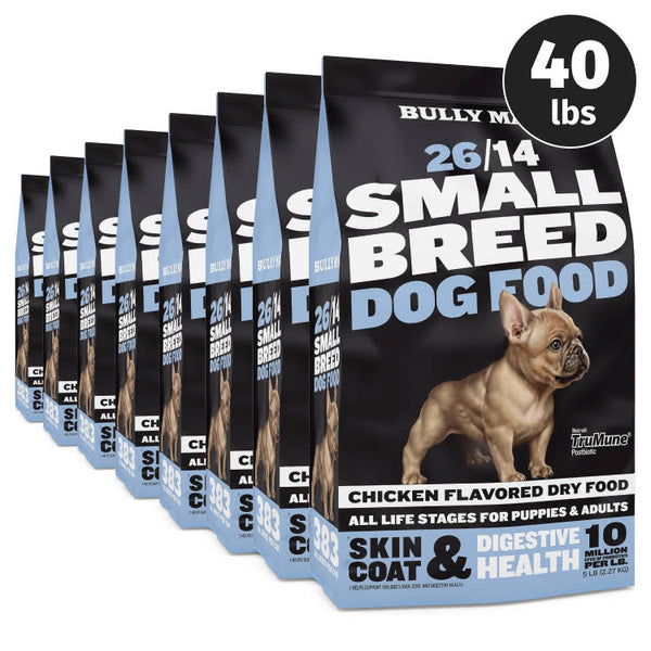 Bully Max® 26/14 Small Breed Dog Food for French Bulldogs, Boston ...