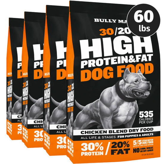 Bully Max High Protein Dog Food | Get 10% Off Premium Dog Nutrition - 5 ...