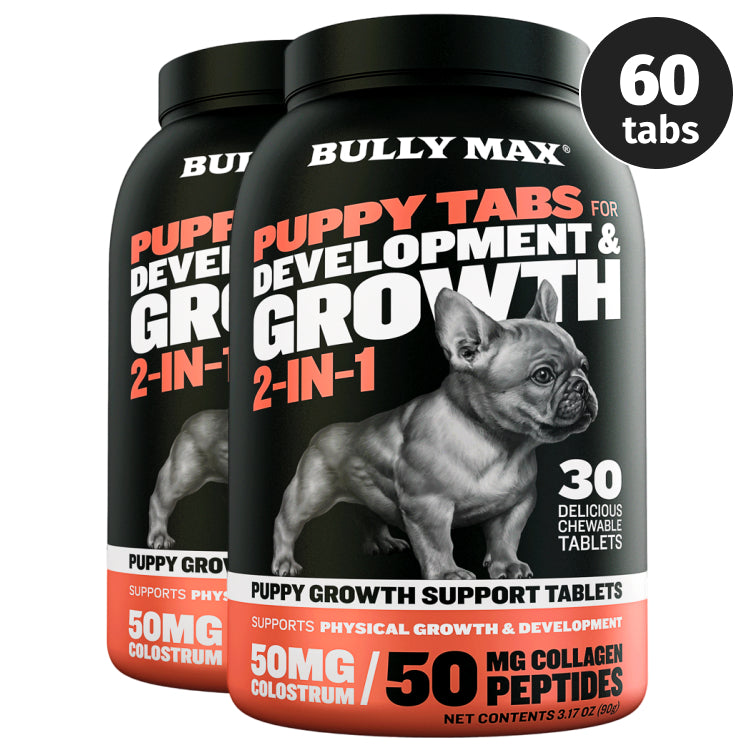2-in-1 Puppy Tabs for Development & Growth - Bully Max