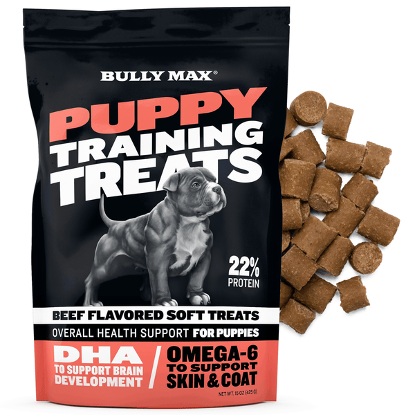 Healthy Puppy Training Treats with DHA and Proteins - 1 bag - Bully Max