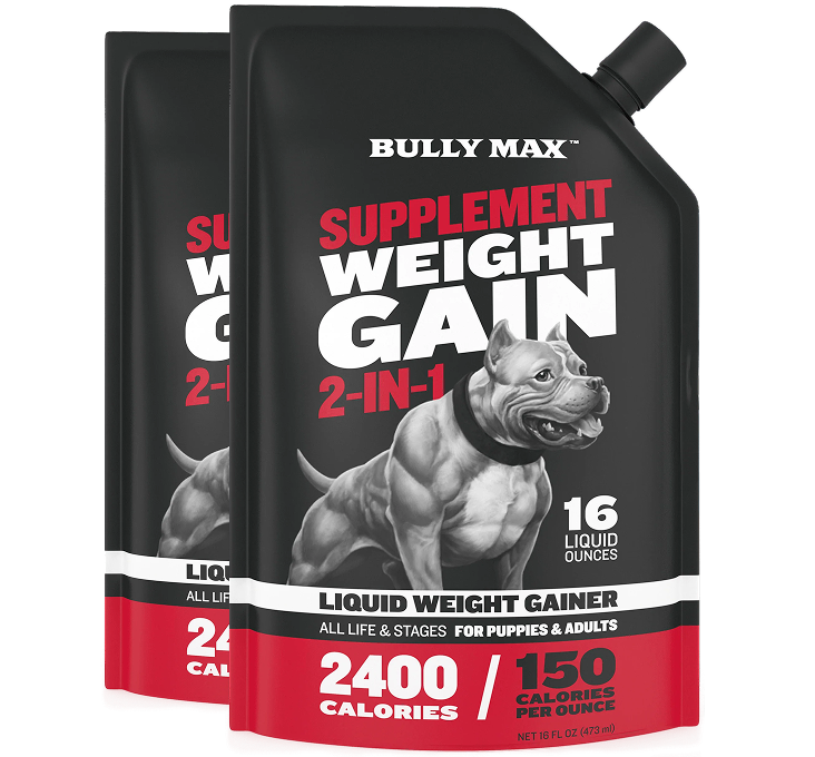 Weight Gainer for Dogs | Bully Max Liquid Weight Gainer Supplement ...