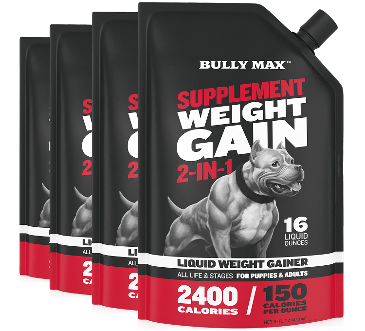 Weight Gainer for Dogs | Bully Max Liquid Weight Gainer Supplement ...