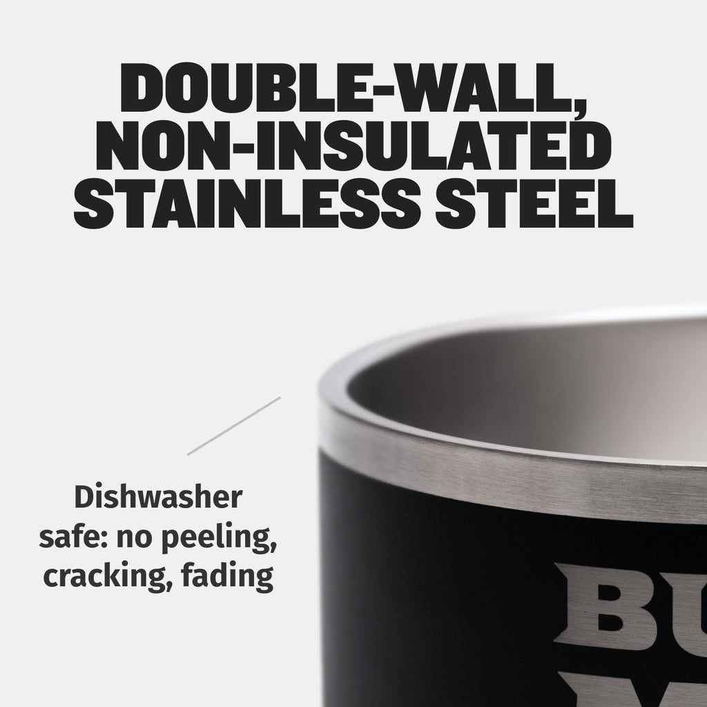 Heavy Duty Steel Dog Bowl by Bully Max - For Big Dogs & Puppies - Bully Max