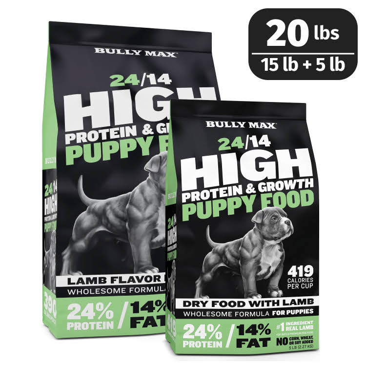 Bully Max 24/14 | The Best Puppy Food for Growth | Suitable for ...