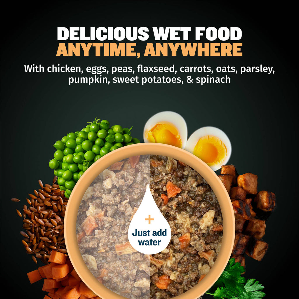 Bully Max 26/12 High Protein Wet Puppy Food - 2 bags (makes 11 lbs ...