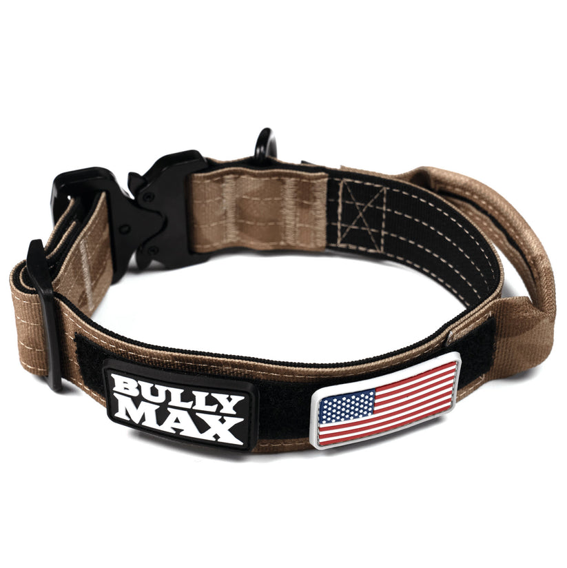 Tactical Dog Collars (Desert Camo) - Bully Max
