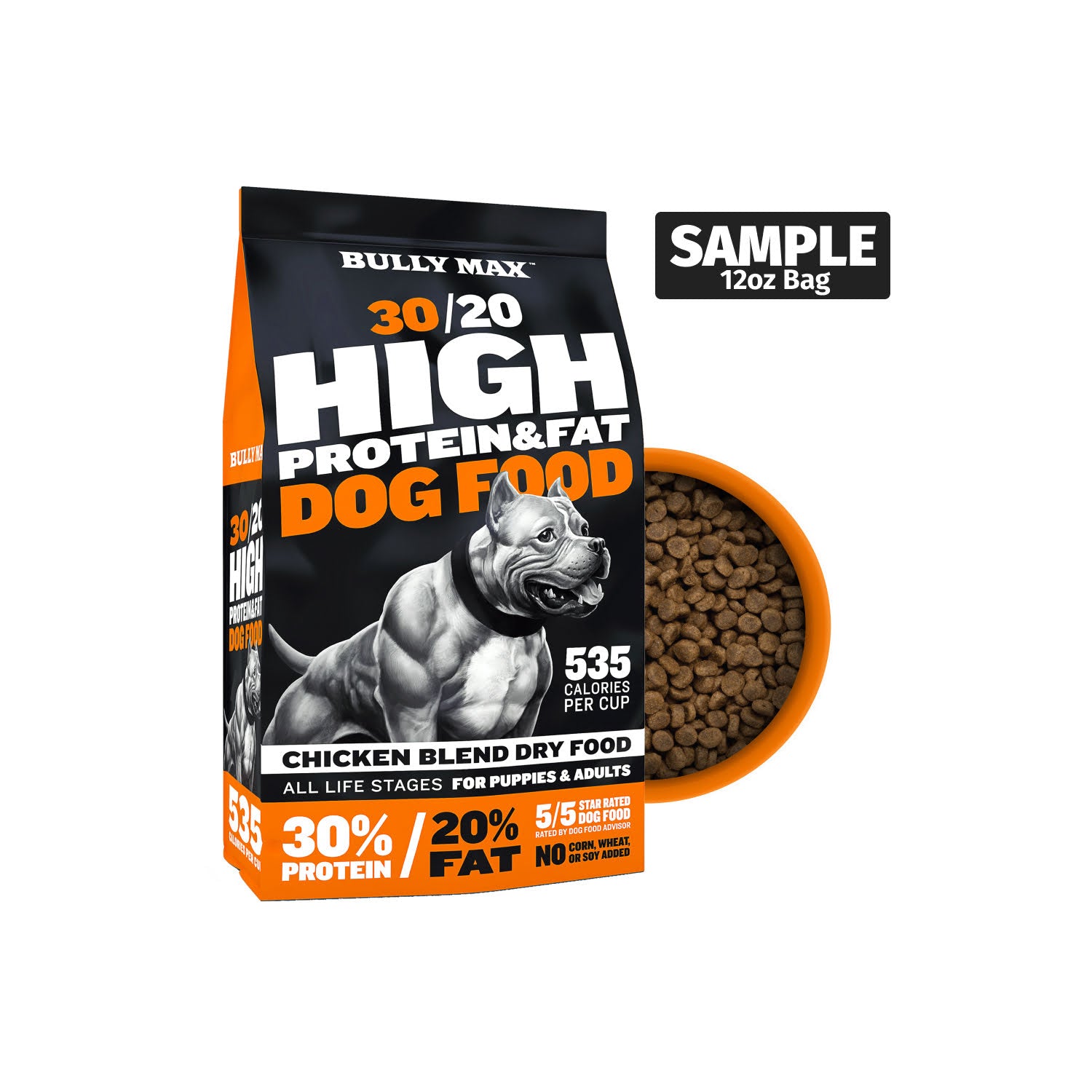 Bully max dog food store