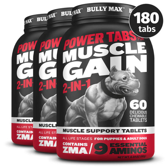 Bully Max® Muscle Builder | Weight Gain Supplements for Dogs - Bully Max