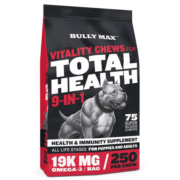 9-in-1 Dog Supplement Chew for Vitality and Health - For All Breeds ...